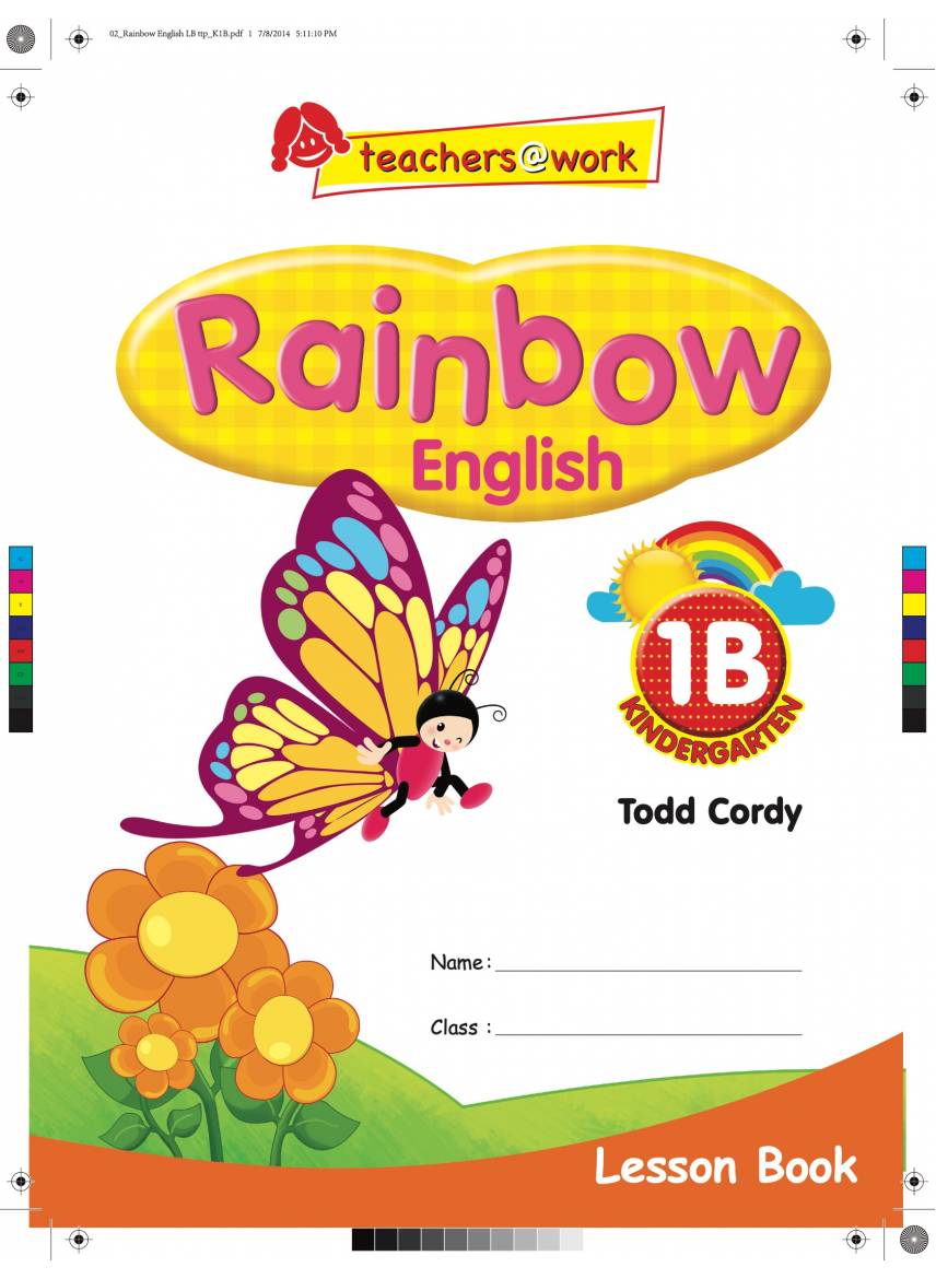 Rainbow English Lesson Book K1B