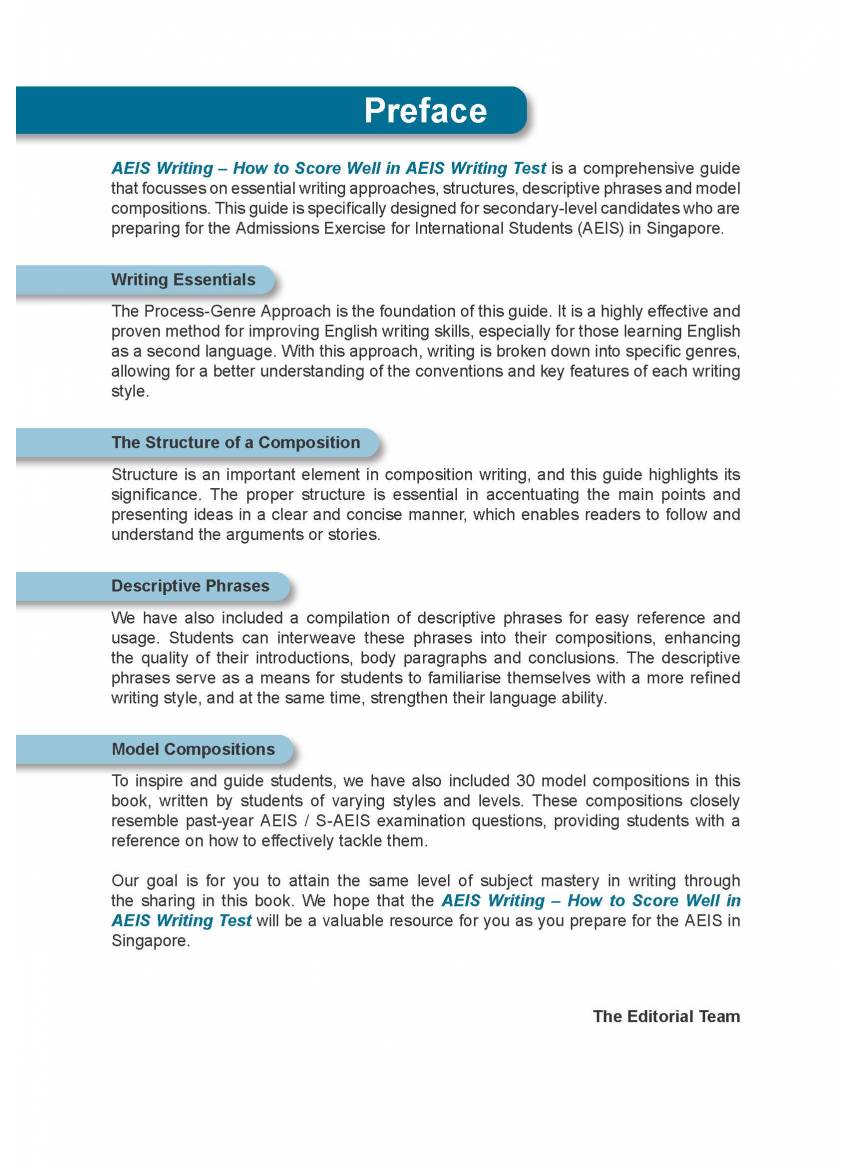 AEIS WRITING – How to Score Well in AEIS Writing Test