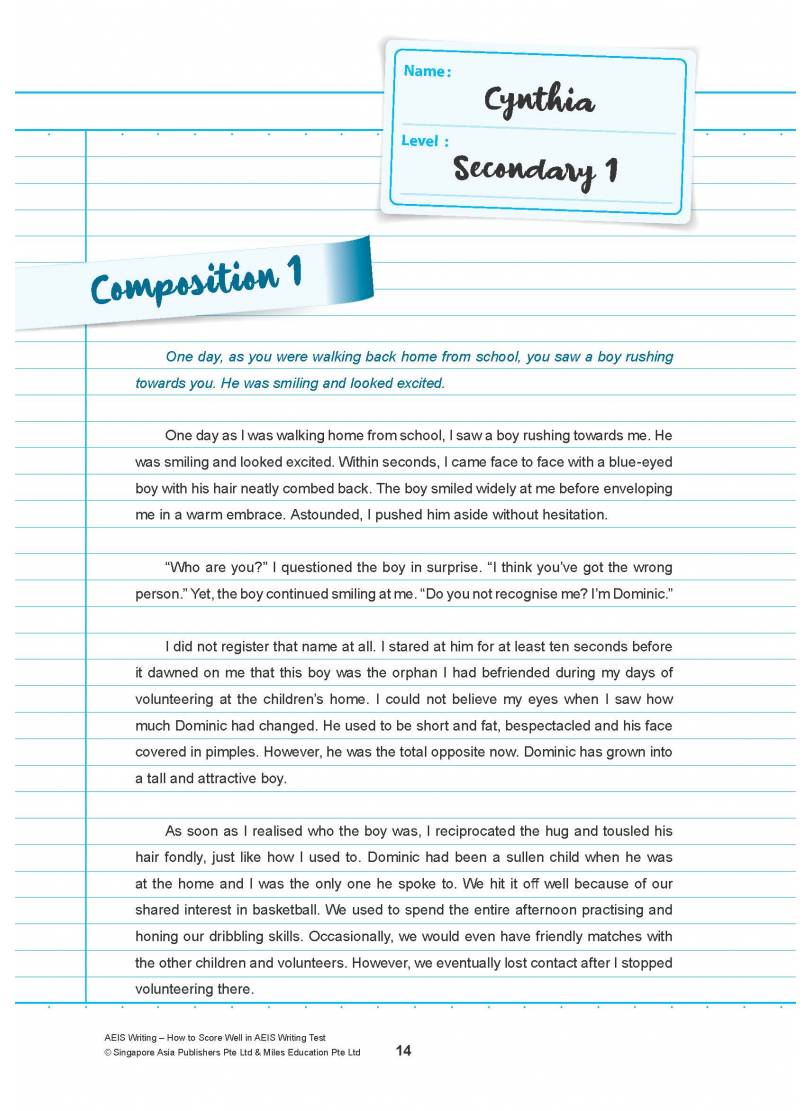 AEIS WRITING – How to Score Well in AEIS Writing Test