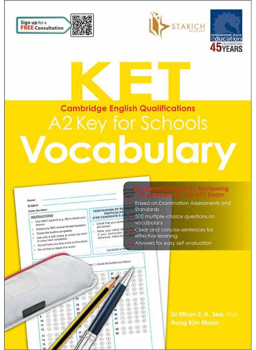 Cambridge English Qualifications – A2 Key for Schools Vocabulary (KET)
