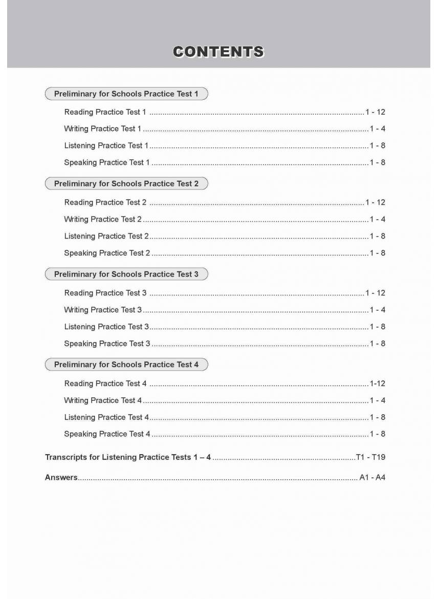 Cambridge English Qualifications – B1 Preliminary for Schools Practice ...