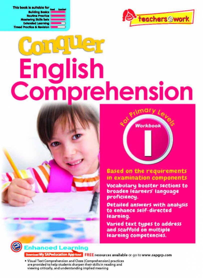 Conquer English Comprehension Workbook 1