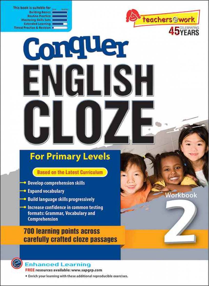 Conquer ENGLISH CLOZE Workbook 2